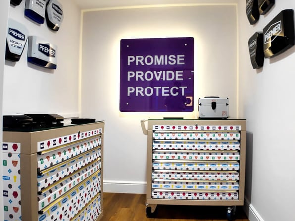 Making Security Stylish: Inside the Premier Alarms Showroom