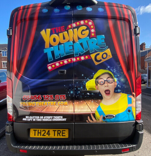Taking Centre Stage: The Young Theatre Company's Van Wrap