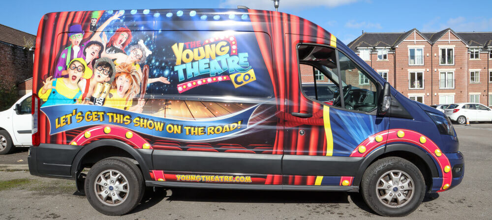 Taking Centre Stage: The Young Theatre Company's Van Wrap